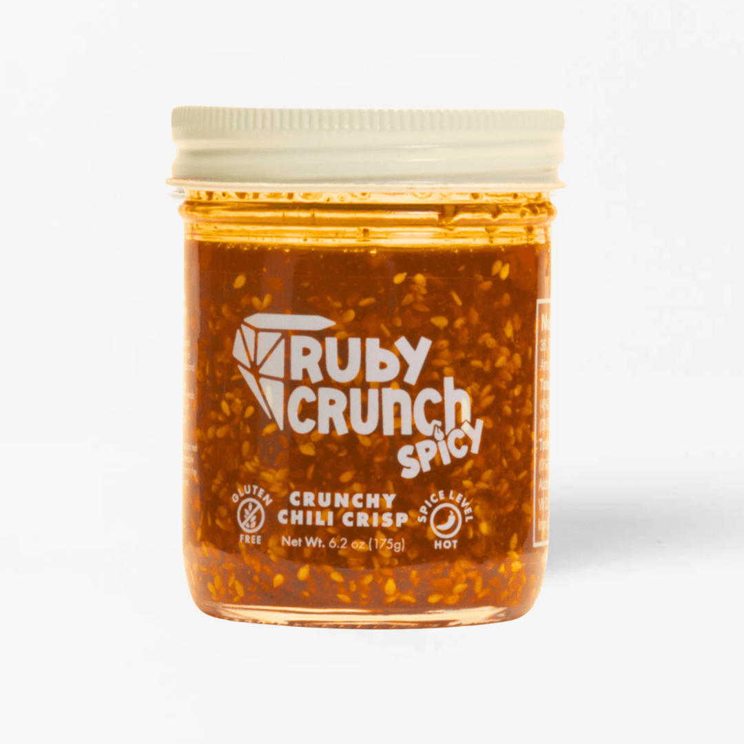Ruby Crunch Chili Crisp - Spicy | Here Here Market