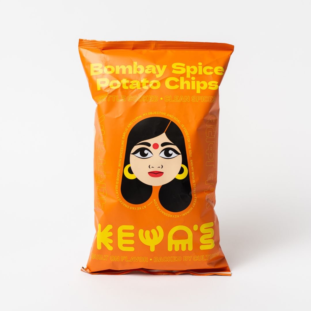 Bombay Spice Potato Chips | Keya's | Here Here Market