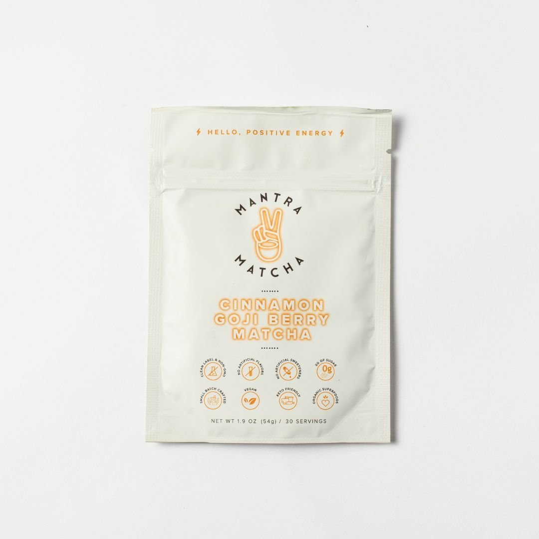 Cinnamon Goji Berry Matcha | Mantra Matcha | Here Here Market