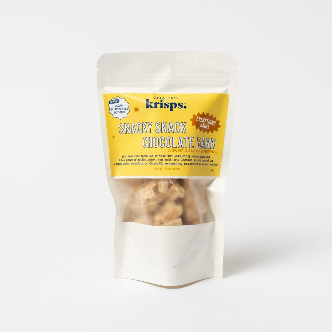 Everything Bagel Chocolate Snack Bark | Unique Food Products | Here ...