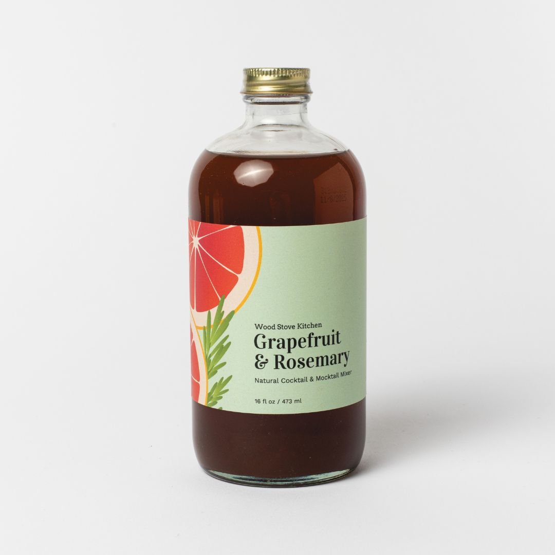 Grapefruit & Rosemary Cocktail and Mocktail Mixer | Here Here Market