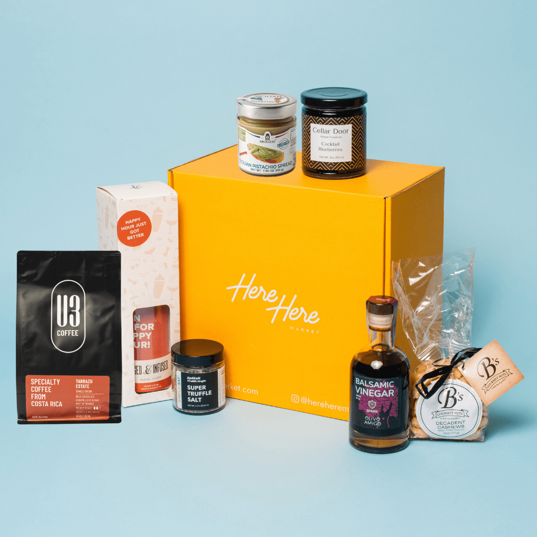 Luxe Host Kit | Food Gift Baskets | Here Here Market