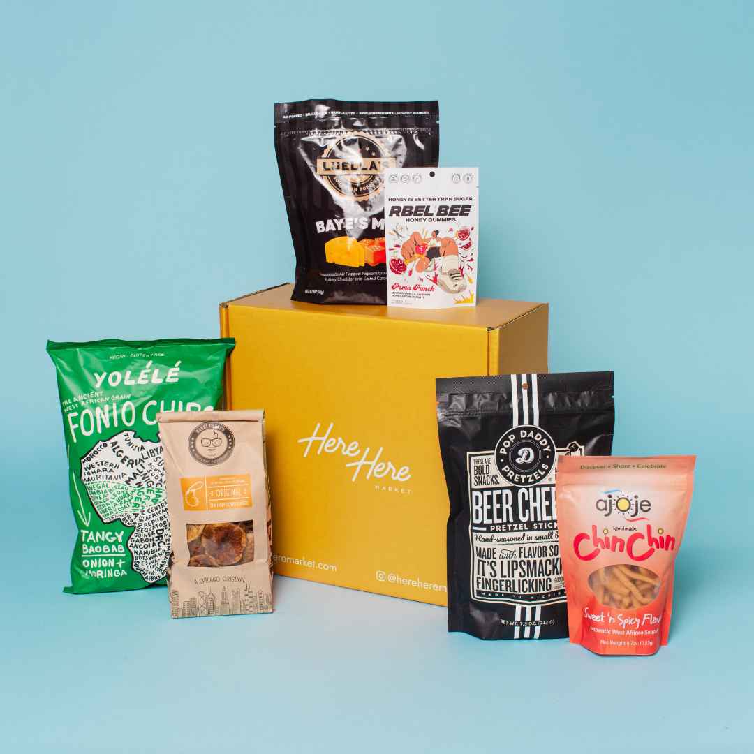 Elevated Snack Pack: Bold Flavors & Savory Bites – Here Here Market