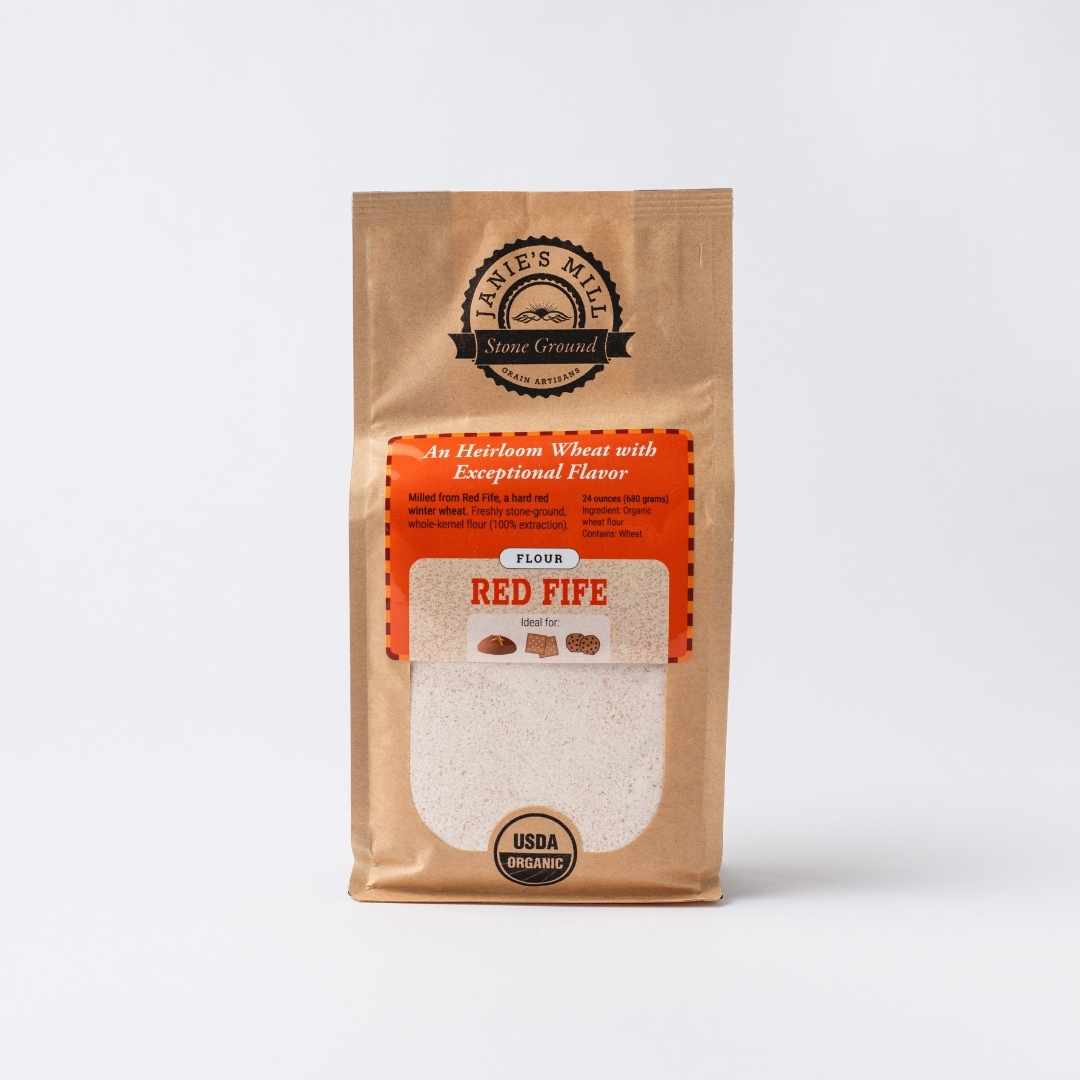 Organic Stone-Ground Red Fife Flour by Janie's Mill | Flour | Here Here ...