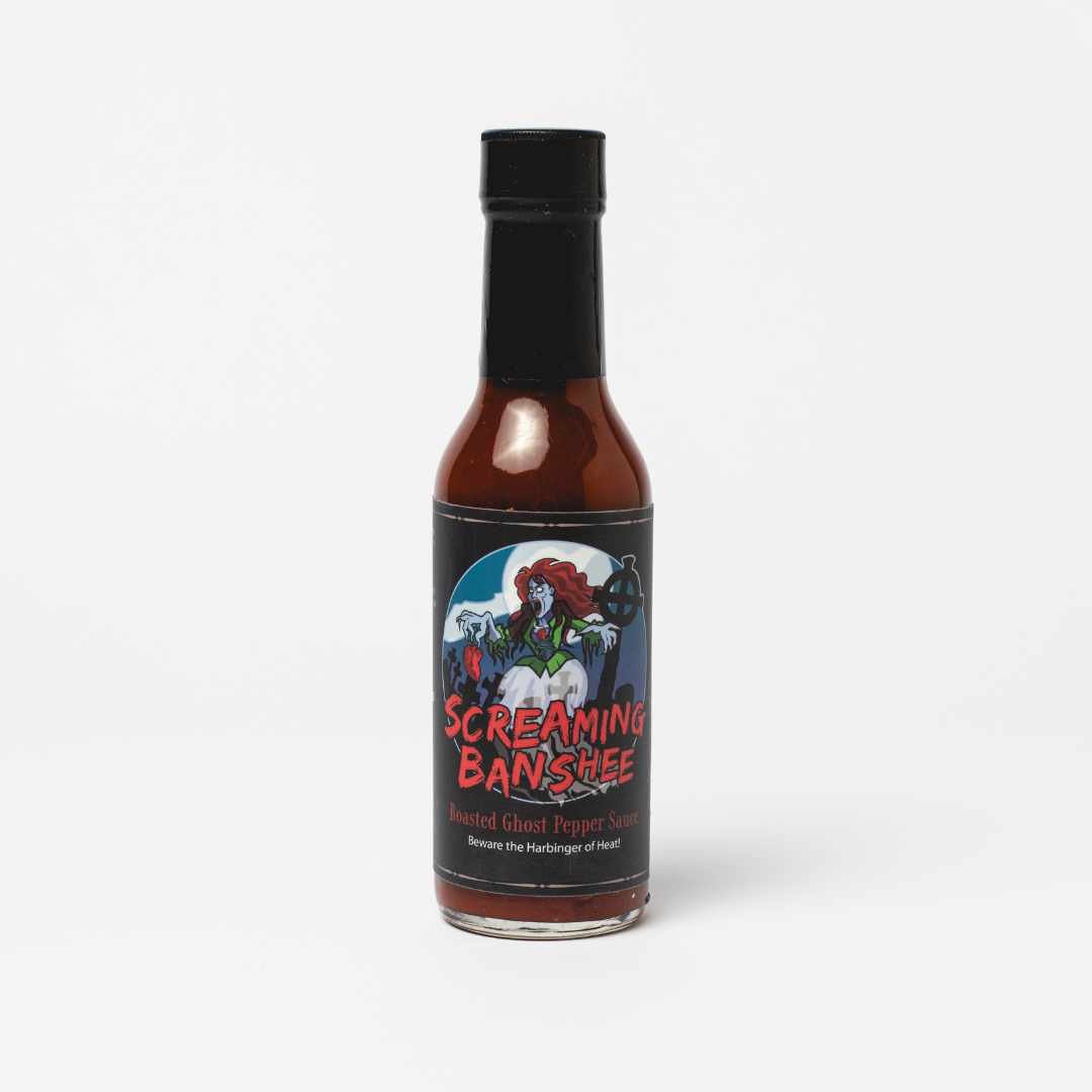 Screaming Banshee Roasted Ghost Pepper Hot Sauce by Smoking Globe Foods ...